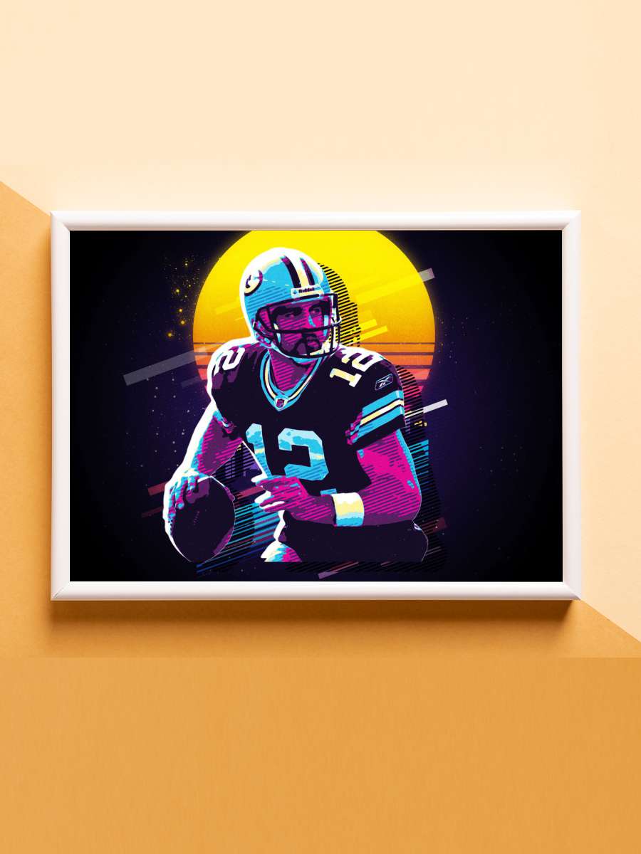 Aaron Rodgers Anime Poster Çerçevesiz Yüksek Kalite Anime Duvar Poster ...