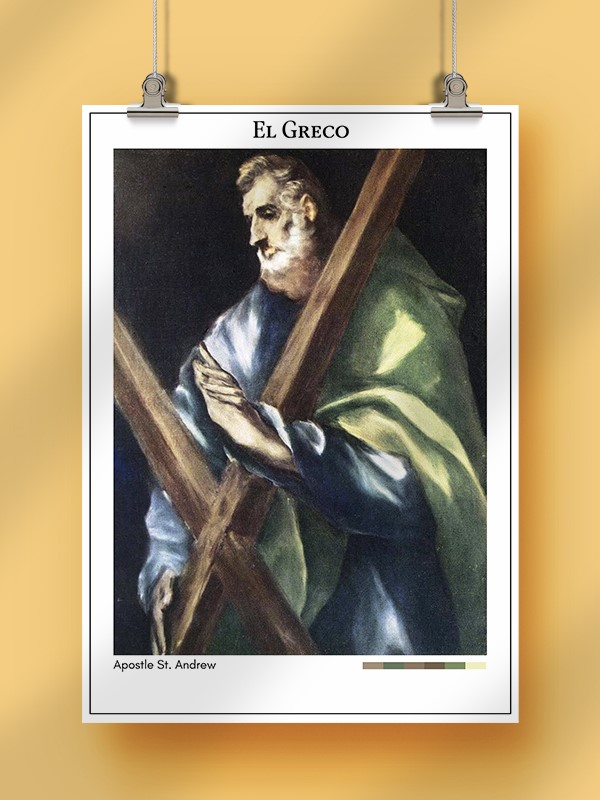 El Greco Apostle St. Andrew Poster | Poster Baskı Modelleri ve Fiyatları