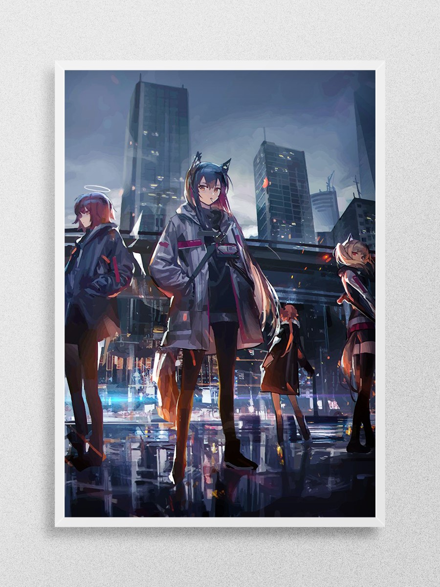 Arknights Anime Poster Çerçevesiz Yüksek Kalite Anime Duvar Poster ...