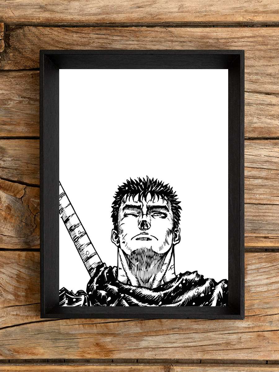 Berserk Guts Art Anime Poster Çerçevesiz Yüksek Kalite Anime Duvar ...