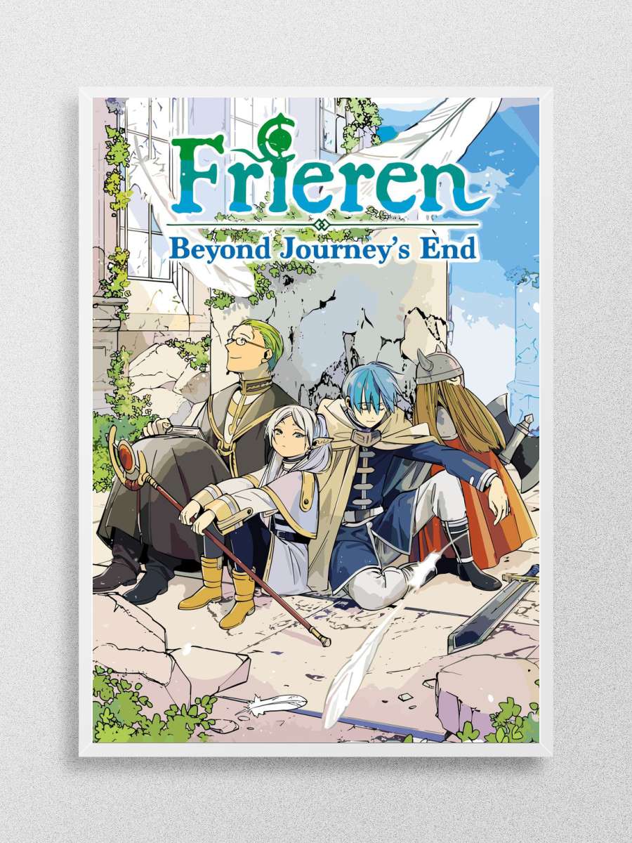 Frieren Anime Poster Çerçevesiz Yüksek Kalite Anime Duvar Poster ...