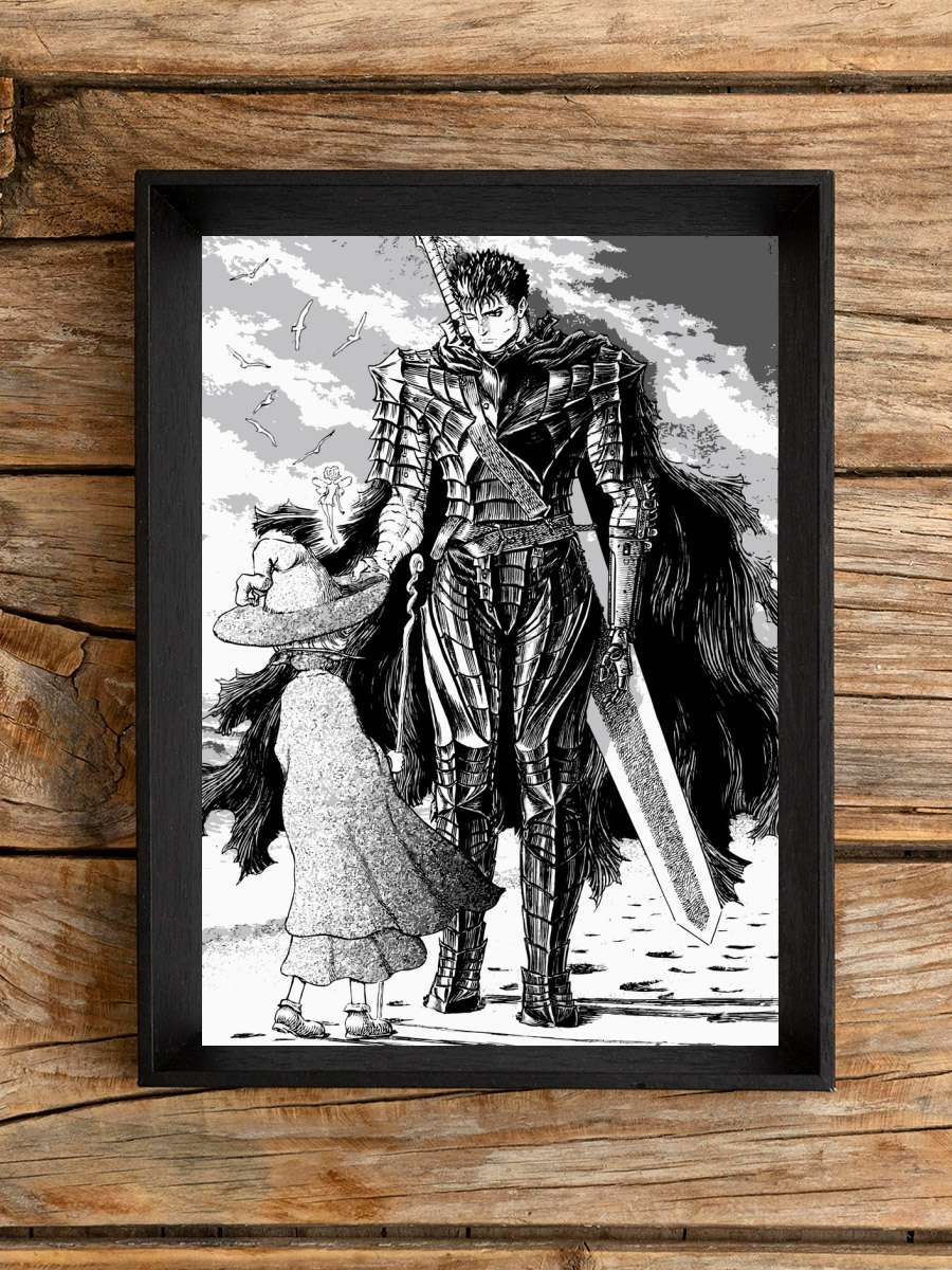 Guts and witch Anime Poster Çerçevesiz Yüksek Kalite Anime Duvar Poster ...