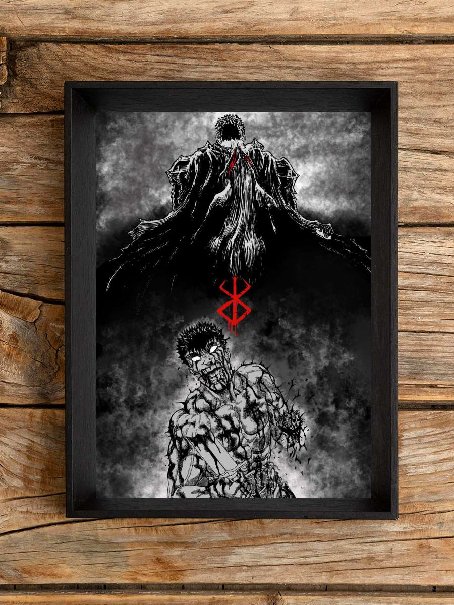 Guts Pain Anime Poster Çerçevesiz Yüksek Kalite Anime Duvar Poster ...