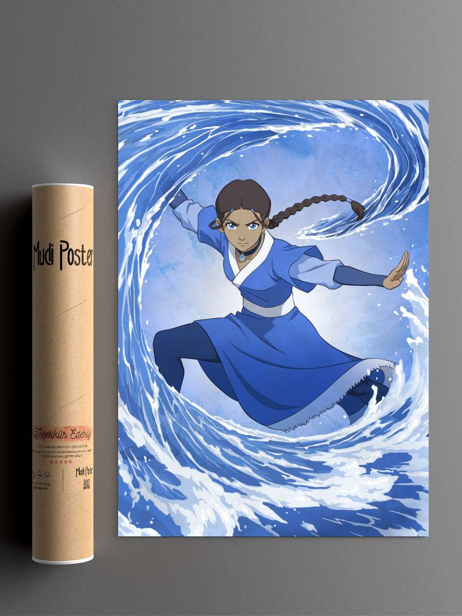Katara Anime Poster Çerçevesiz Yüksek Kalite Anime Duvar Poster ...