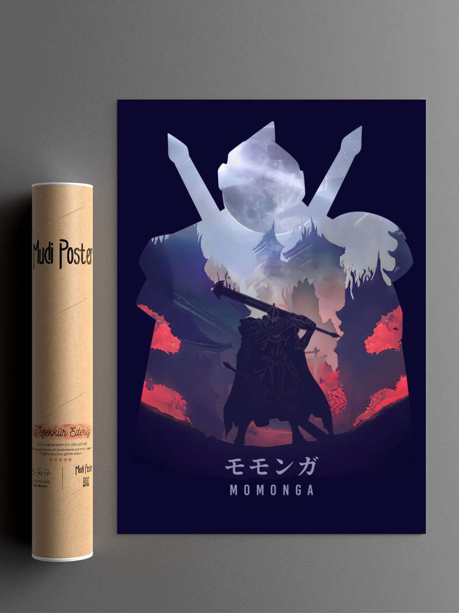 Momonga Overlord Anime Anime Poster Çerçevesiz Yüksek Kalite Anime ...