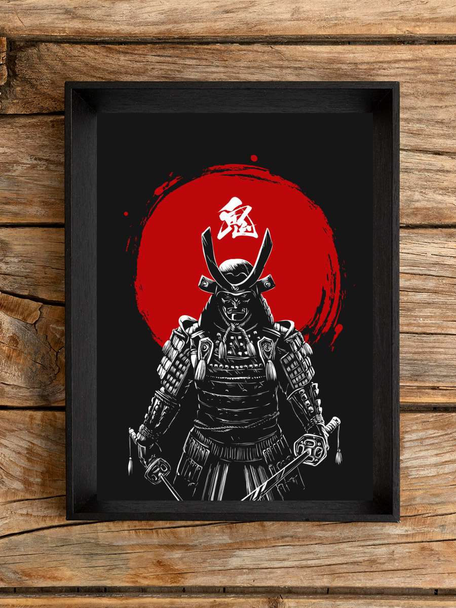 Oni Samurai Anime Poster Çerçevesiz Yüksek Kalite Anime Duvar Poster ...
