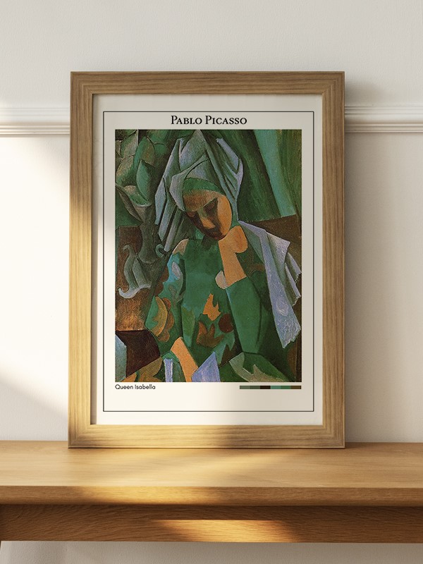 Pablo Picasso Queen Isabella Poster | Poster Baskı Modelleri ve Fiyatları