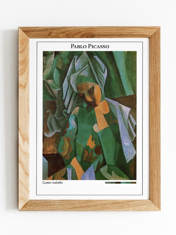 Pablo Picasso Queen Isabella Poster | Poster Baskı Modelleri ve Fiyatları