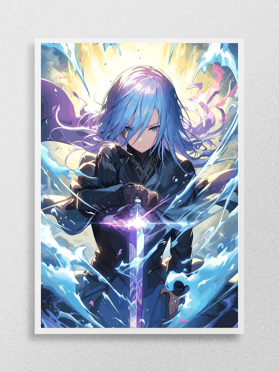 Rimuru Tempest Slime Anime Anime Poster Çerçevesiz Yüksek Kalite Anime ...