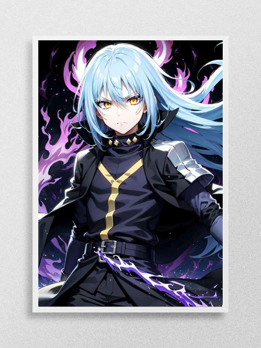 Rimuru Tempest Tensura Anime Poster Çerçevesiz Yüksek Kalite Anime ...