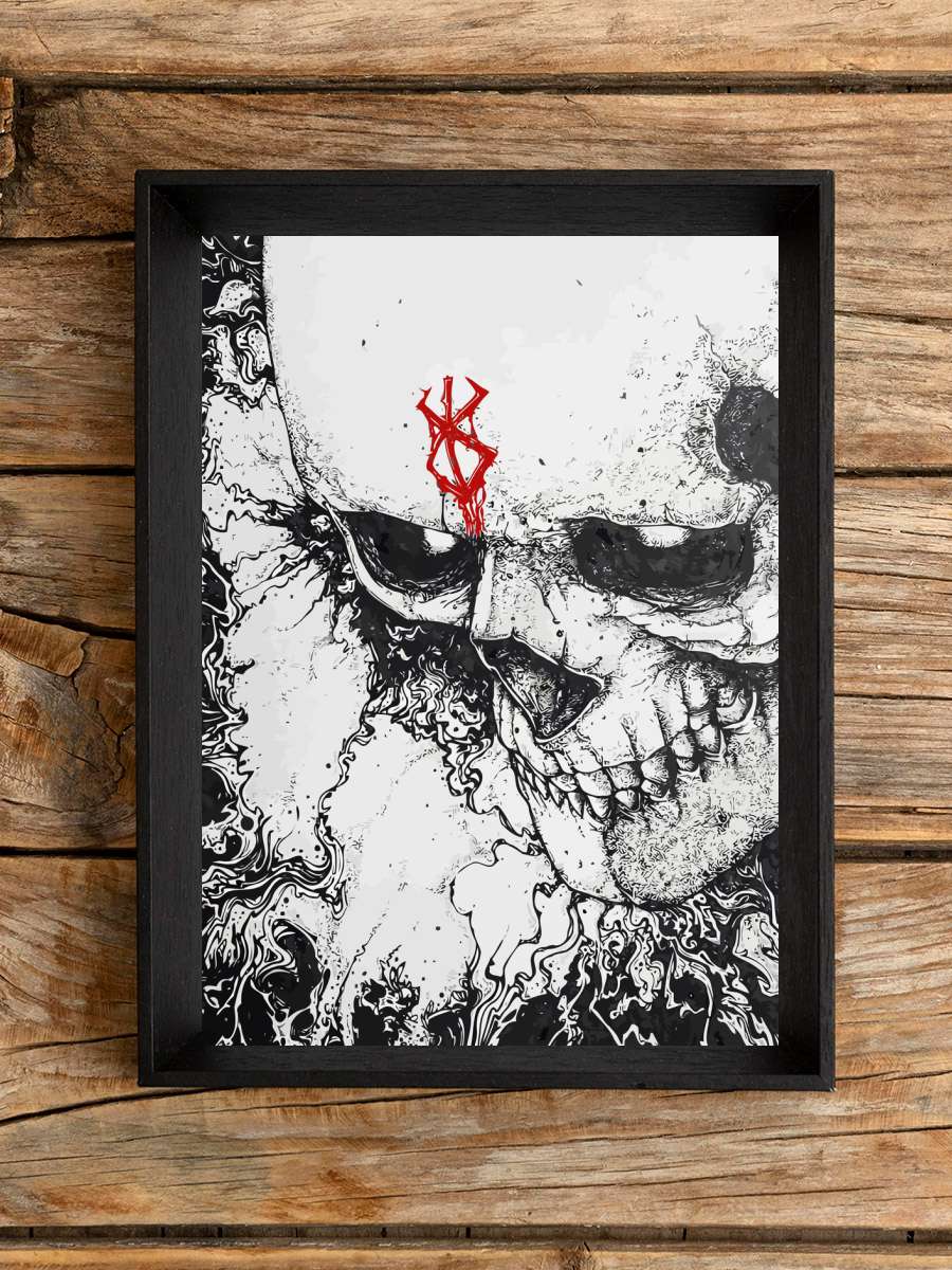 Skull knight Anime Poster Çerçevesiz Yüksek Kalite Anime Duvar Poster ...