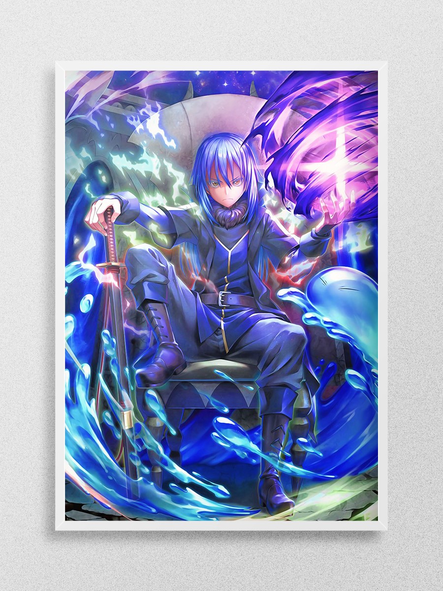slime Anime Poster Çerçevesiz Yüksek Kalite Anime Duvar Poster | Poster ...