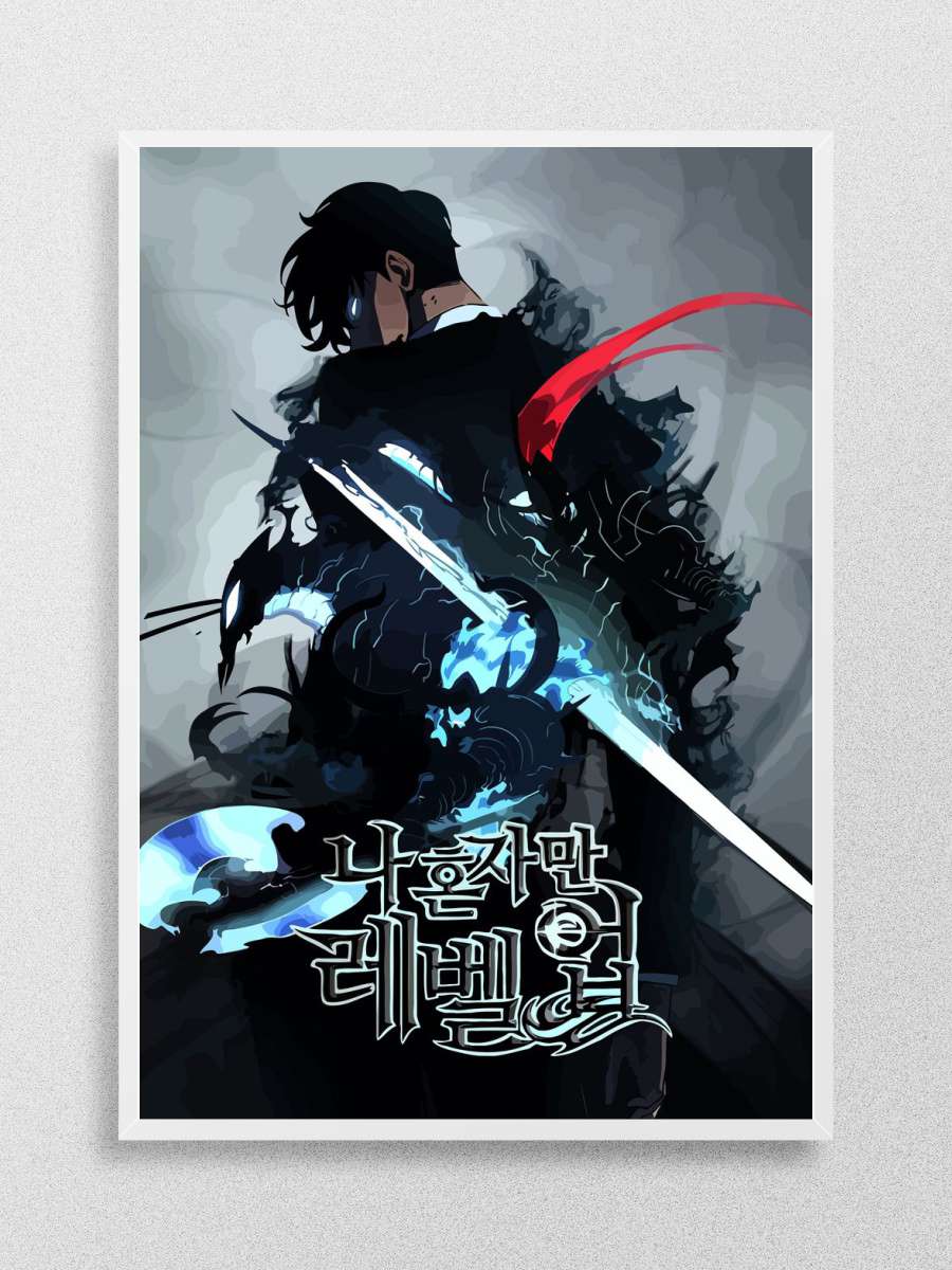 Solo Leveling Art Anime Poster Çerçevesiz Yüksek Kalite Anime Duvar ...
