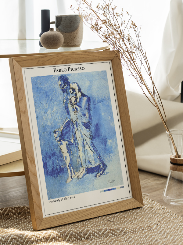 Pablo Picasso The family of blind man Poster | Poster Baskı Modelleri ...