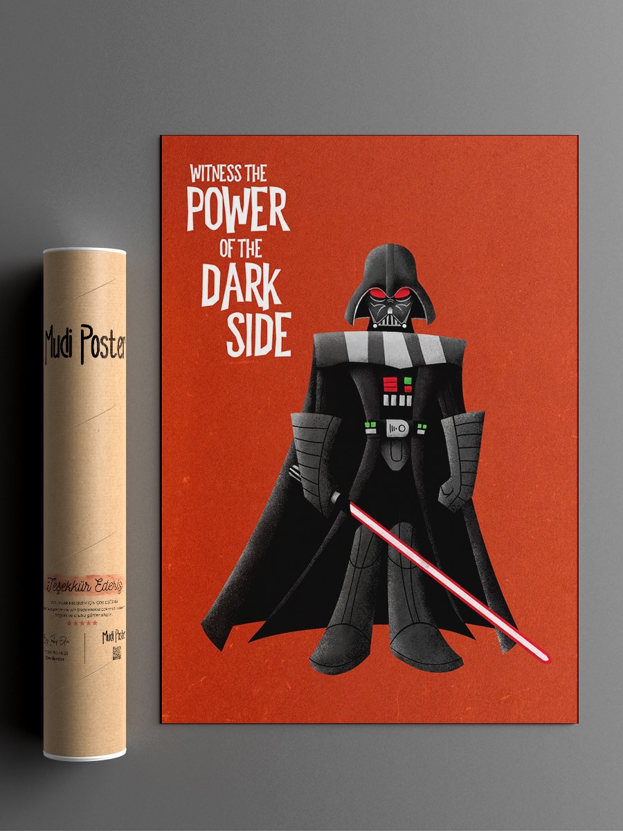 The power of the dark side Poster, Çerçevesiz Tv Film Poster | Poster ...