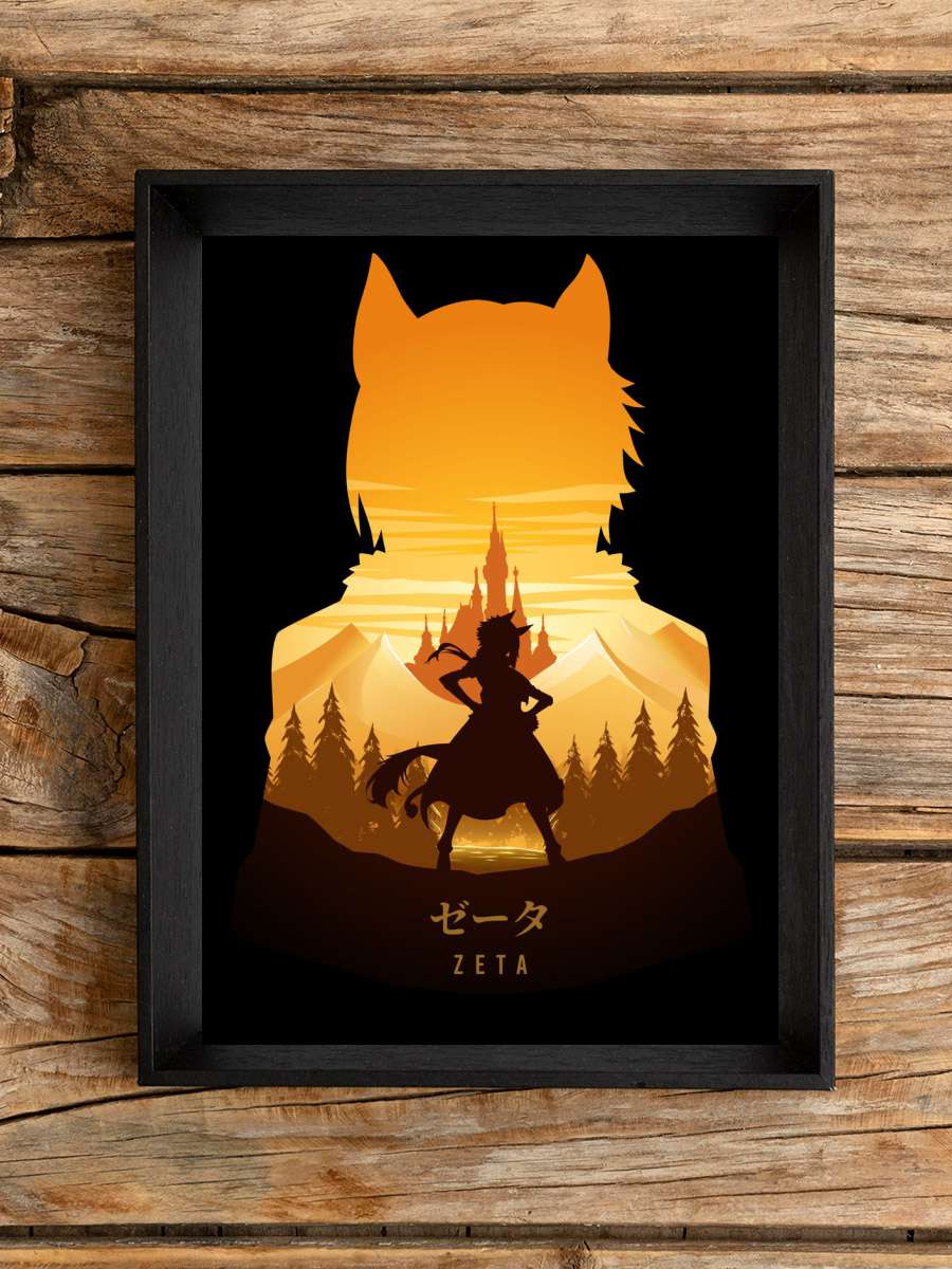 Zeta Shadow Anime Anime Poster Çerçevesiz Yüksek Kalite Anime Duvar ...