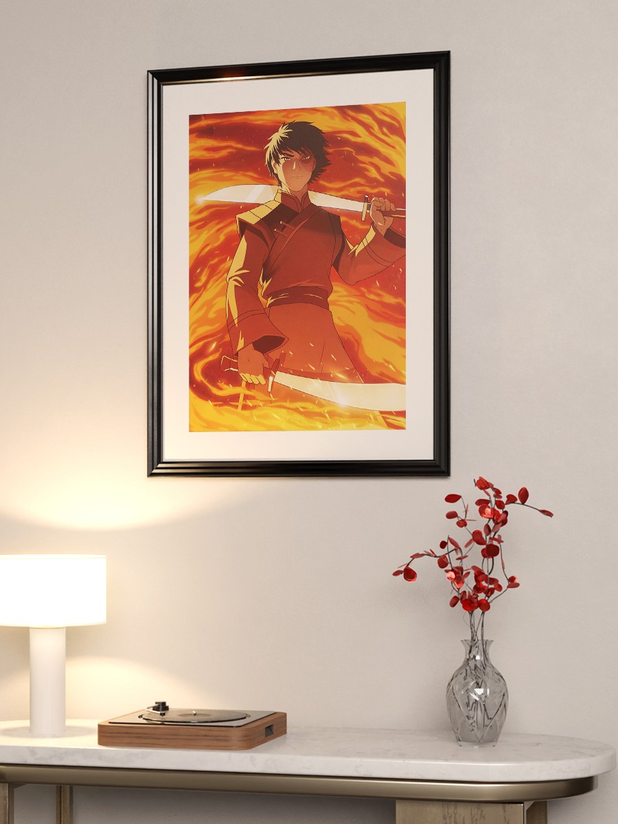 Zuko Anime Poster Çerçevesiz Yüksek Kalite Anime Duvar Poster | Poster ...